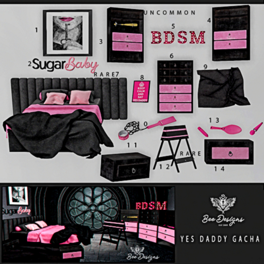 Second Life Marketplace 10 Bee Designs Yes Daddy
